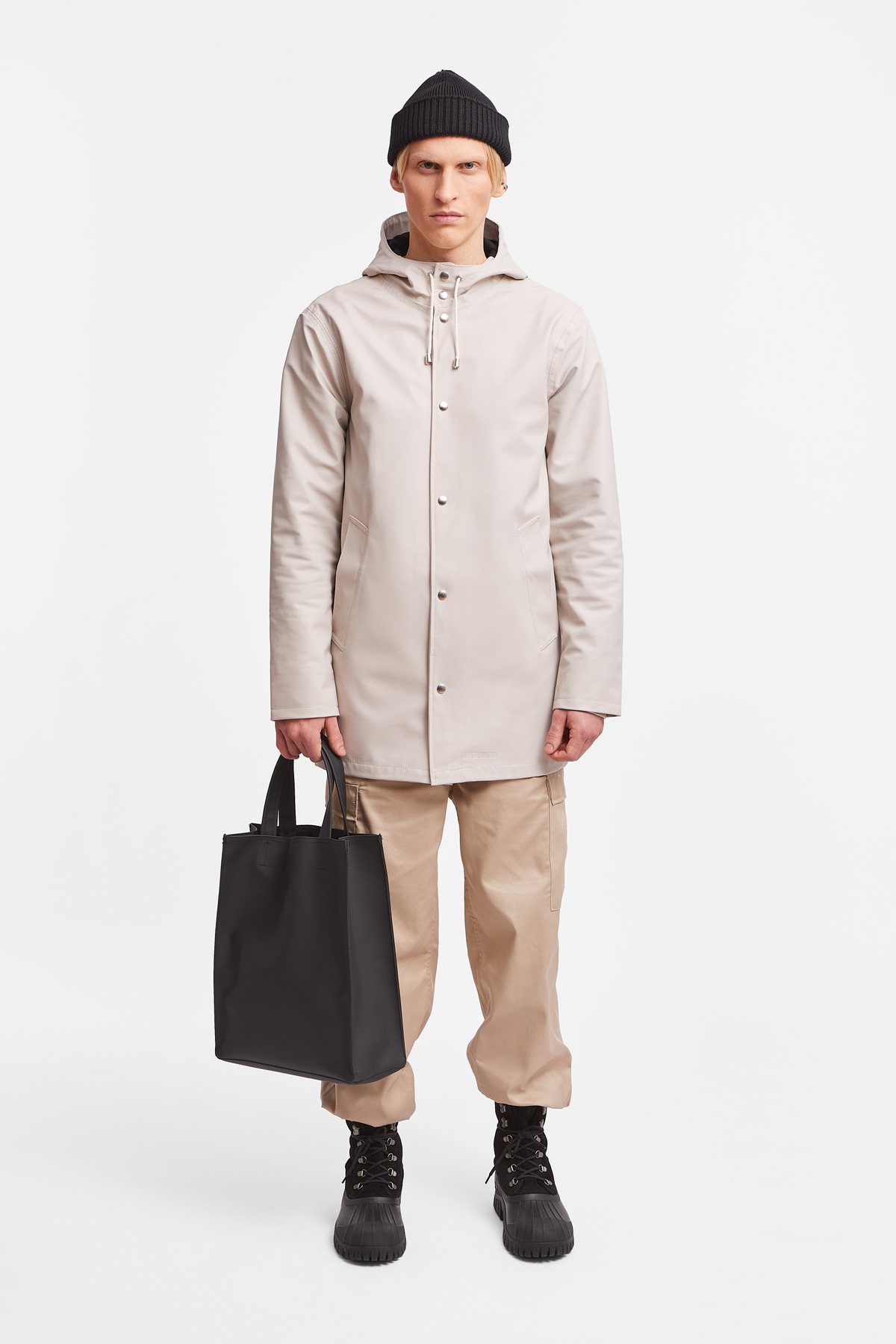 Arholma Raincoat Light Sand | STUTTERHEIM US
